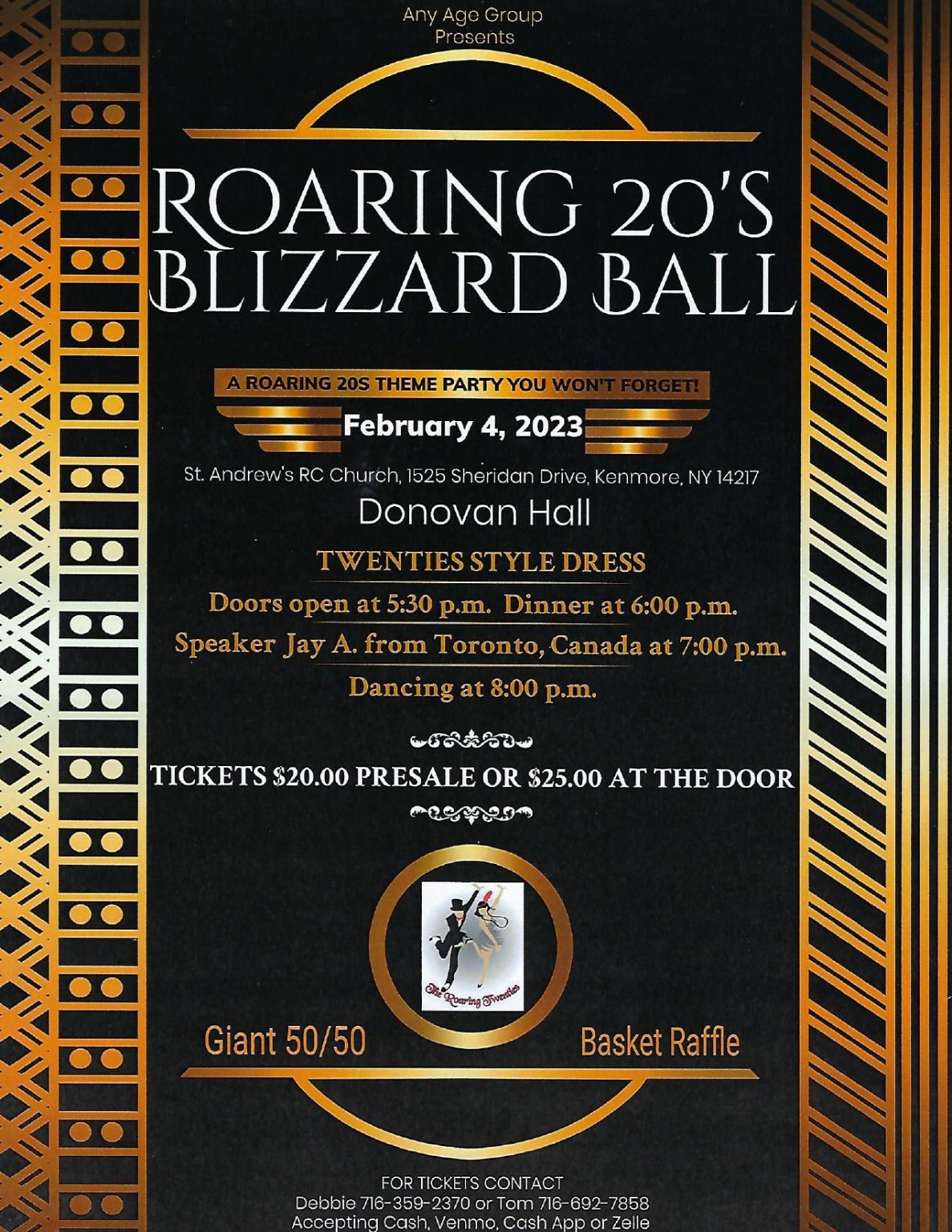 Blizzard Ball 2023 | Buffalo Area AA Central Office