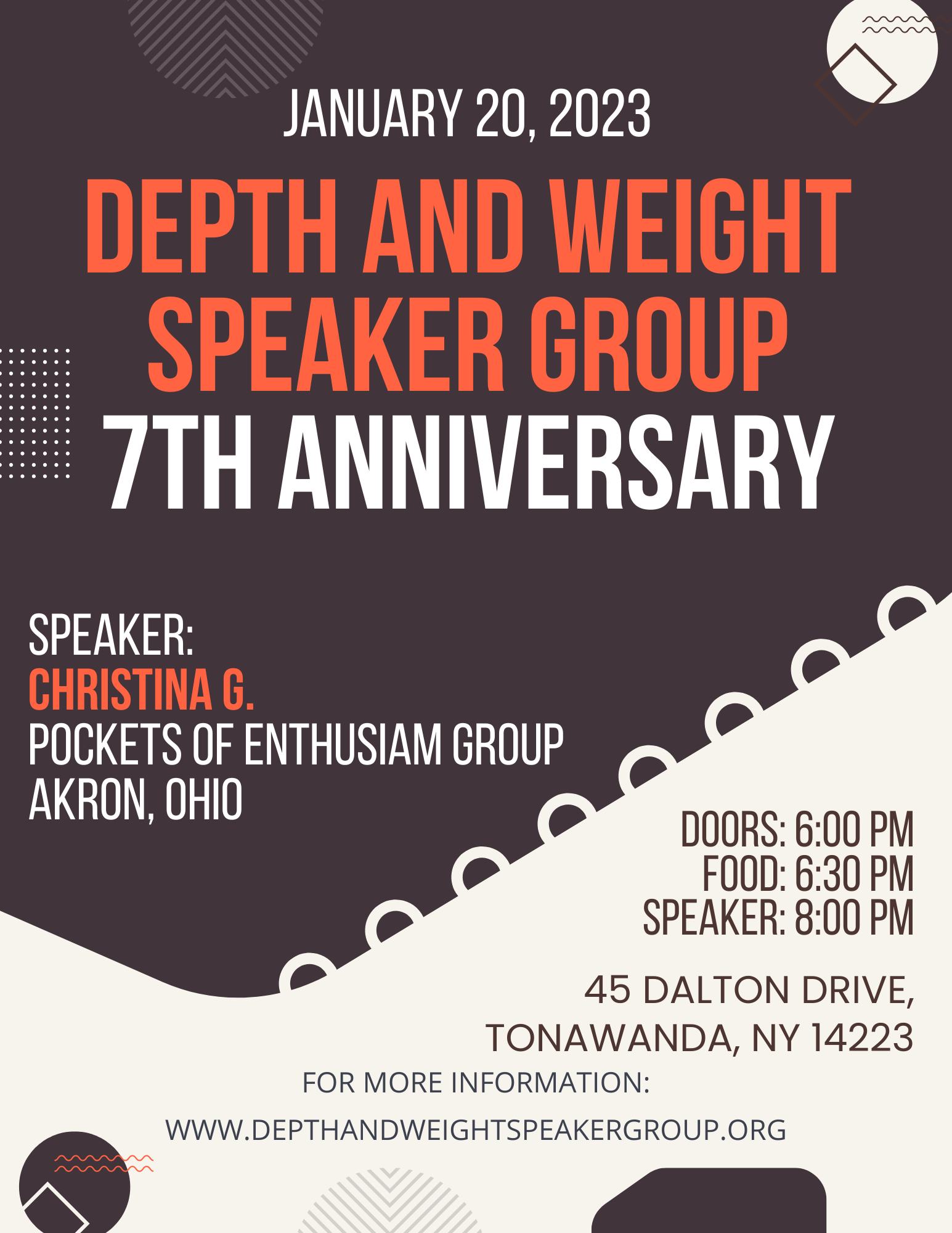 Flyers | Buffalo Area AA Central Office